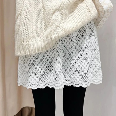 胖MM300斤加大码蕾丝小屁帘女