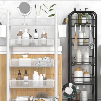 Bathroom storage rack floor type toilet washbasin cabinet wa