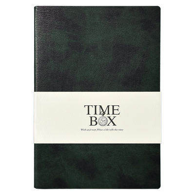 TIMEBOX环保仿皮A5记事本