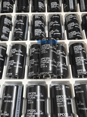 全新EPCOS  450V910UF B43647-S5917-M2 原装进口牛角铝电解电容
