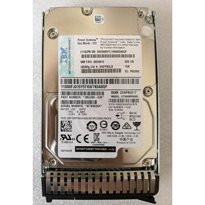 【汇盈传感器】IBM 00E9912 00E9909 009927 P8小型机器硬盘 300G