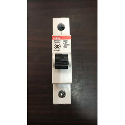 【汇盈传感器】ABB 空气开关 S251S C50日本行程限位开关5LS1-J