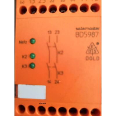 DOLD多德 安全继电器BD5987 BD5987.02 0037332