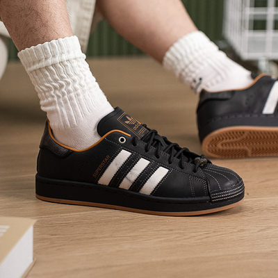 adidas阿迪达斯三叶草板鞋春季男鞋女鞋贝壳头运动鞋休闲鞋KI6590