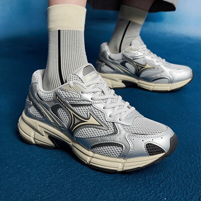 美津浓轻便跑步鞋男鞋女鞋春季新款网面透气老爹鞋运动鞋SPEED 2K