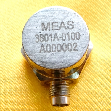 TE泰科 3801A-0100 加速度传感器 滑轨碰撞测试 直流响应加速度计