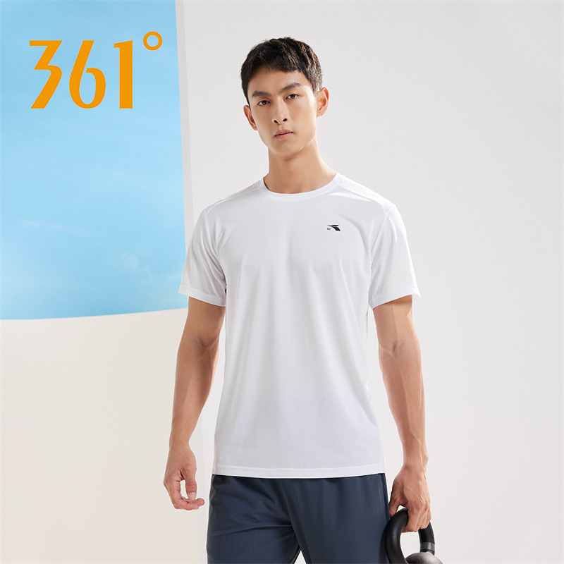 361运动短袖男装2023夏季新款速干透气健身跑步服薄款宽松休闲T恤_虎窝淘