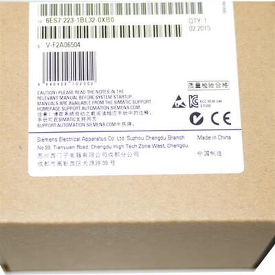 6ES7223-1BL32-0XB0S7-1200数字量 I/O SM 1223 16DI 24VDC