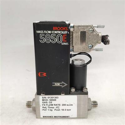 BROOKS布鲁克斯 质量流量计5850E O2 200sccm 正品原装 二手拆机