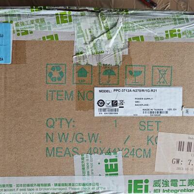 PPC-3712A-N270/R/1G-R21 台湾iEi威强电工业电脑 全新原包装