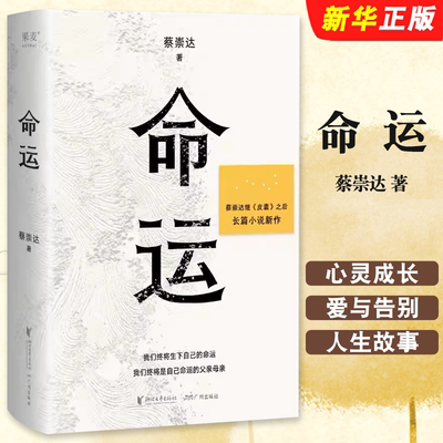 正版命运 蔡崇达 浙江文艺出版社 果麦文化 一个女人的心灵成长史 改写命运爱与告别 讲述闽南沿海小镇几代人的人生故事小说散文书