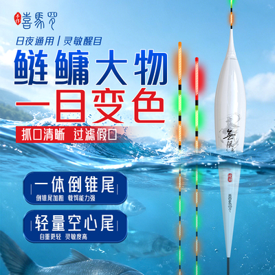 喜马罗夜光鱼漂变色大物专用浮漂