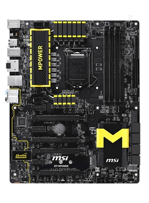 微星Z97 MPOWER主板1150针支持4150 4570 4790kcpu处理器