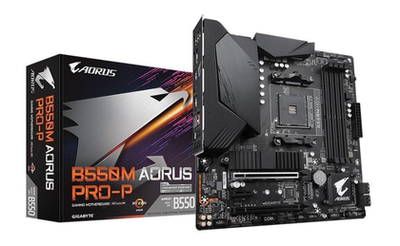 技嘉B550M AORUS PRO-P AM4台式机电脑主板支持5600G 5950xcpu