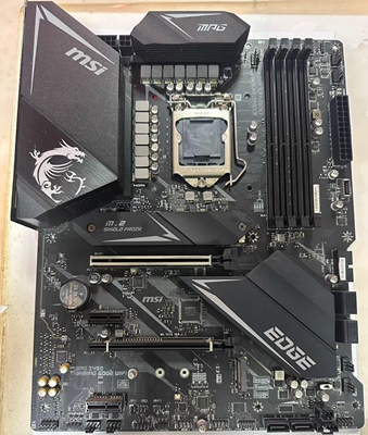 微星z490 gaming edge wifi刀锋主板1200支持10700 11900kfcpu