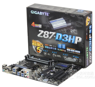 技嘉Z87-D3HP1150针主板支持i341304150i54460i747704790k处理器