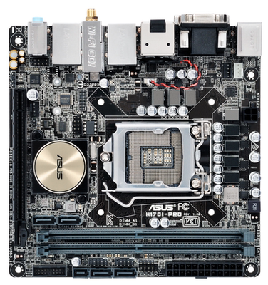 华硕H170I-Pro1151针itx支持6500 7300 7400 6700 7700kcpu处理器