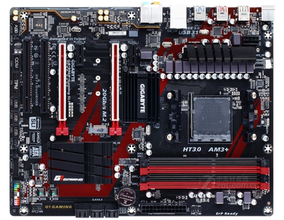 技嘉990X-GamingSLI推土机m2固态