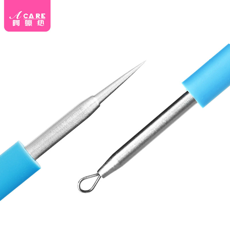 粉刺针BA1pn001-家用粉刺针挤痘痘工具便携式挑痘脸部