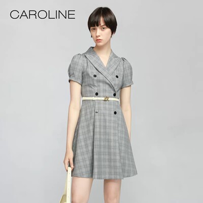 CAROLINE/卡洛琳西装裙洋装2021夏季专柜正品N62B1204-1-3280
