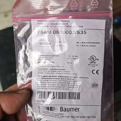 议价Baumer堡盟FSAM 08D9002/S35对射式光电传可维修