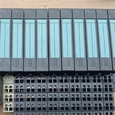 拆机9成新ET200S输入模块输出模块6ES7 131 132-4BF00-0AA0