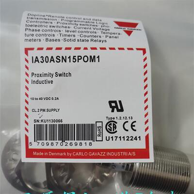 全新佳乐接近开关IA30ASN15NOM1 IA30ASF15POM1 IA30ASN15POHT-K