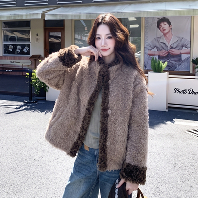 新品【有货】新工艺定制面料皮毛一体D9159 P205 K368