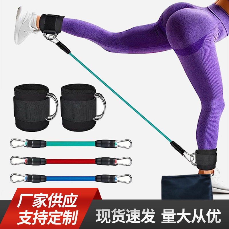 健身脚踝扣练腿练臀部训练器脚环绑腿绑带龙门架脚踝脚扣训练器