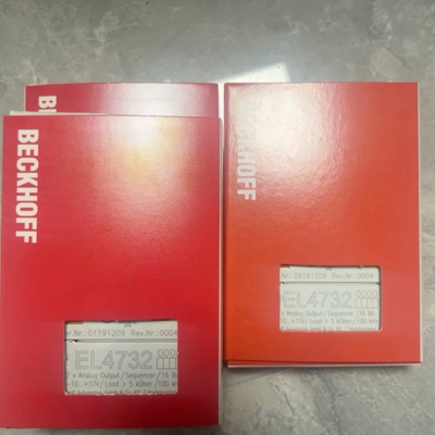 议价：倍福模块EL4732 还剩一个拆机的，有点划痕，功能好的