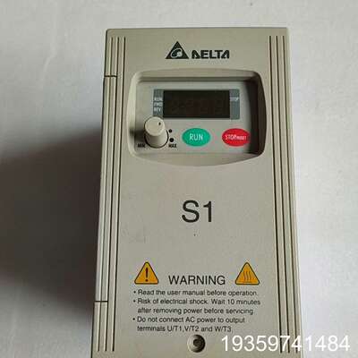 台达变频器VFD007S23A  220V 0.7议价