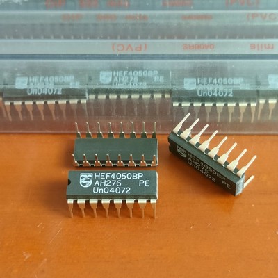 HEF4050BP 直插DIP-16 全新进口原装芯片 实物拍摄 现货可直拍