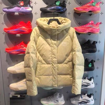 安踏羽绒服女士2025新款