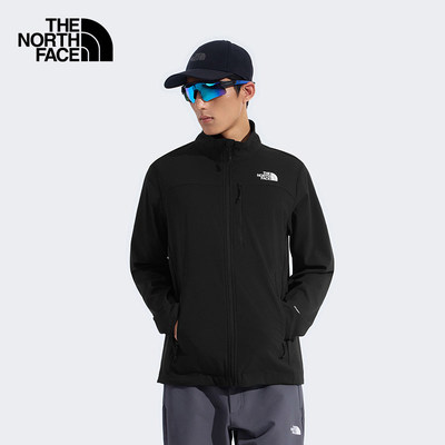 TheNorthFace北面男士软壳外套新款上衣户外运动防风立领夹克8GVQ