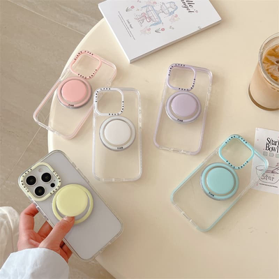 高级感马卡龙磁吸软壳防摔手机壳