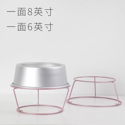 加高不锈钢蛋糕倒扣冷却架点心晾网戚风蛋糕叉倒扣架蛋糕架