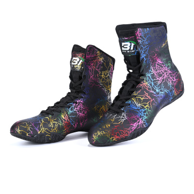 BNFIGHT拳击鞋高帮摔跤