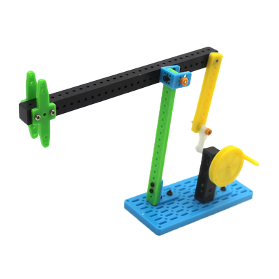 diy石油磕头机拼装科技小制作