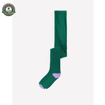 代购MiniBoden儿童连裤袜 25秋季女童罗纹连体打底袜子 12月-14岁