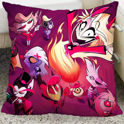 地狱客栈动漫周边抱枕地狱旅馆酒店HazbinHotel宿舍靠枕垫送朋友