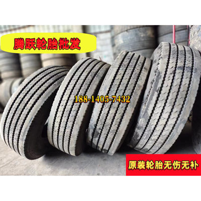 佳通正新二手真空钢丝卡客车轮胎