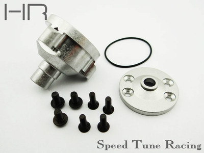 HR Traxxas Slash 4X4 LCG高低重心通用铝合金中差速壳