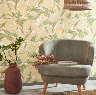 casadeco法国现代简约客厅花卉