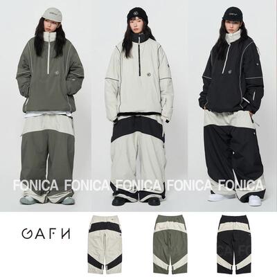 防水滑雪裤GAFH超级肥大休闲耐磨