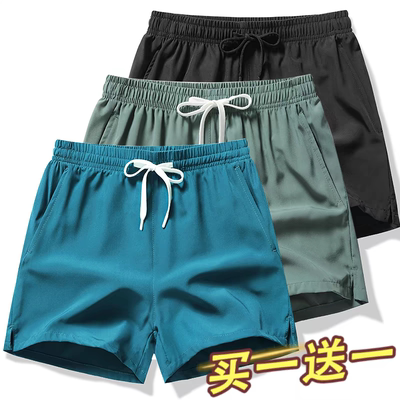 短裤男夏季薄款冰丝休闲宽