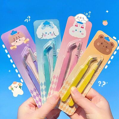 DIY Tape Stickers Gadget Multi-tool Tweezers Kawaii Cute Cre