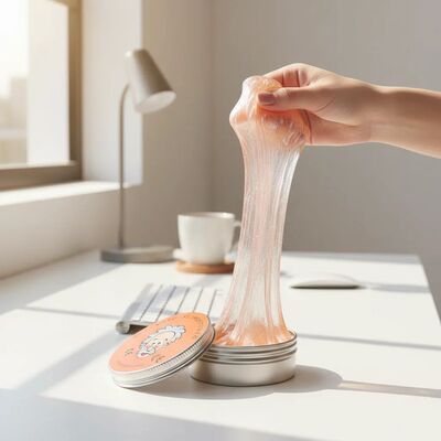Liquid Glass Thinking Putty Non Newtonian Fluid Transparent