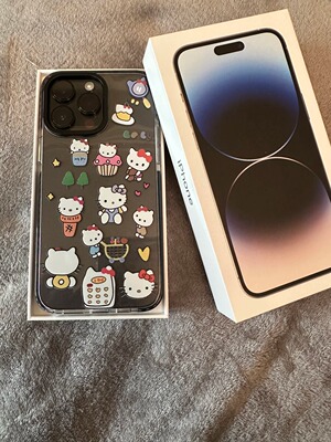满屏甜点HelloKitty苹果手机壳适用iPhone15promax可爱卡通苹果14plus保护套透明简约13/12硅胶少女心11软壳