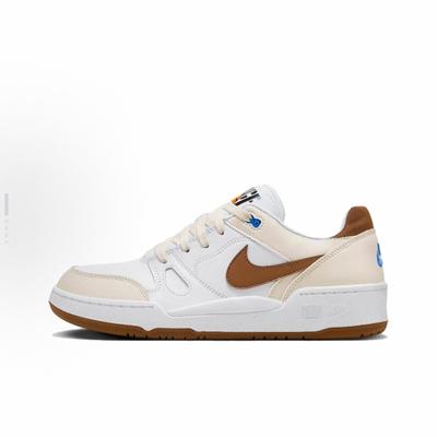 Nike Full Force Low 低帮 板鞋 男款 棕白褐HJ3485-121