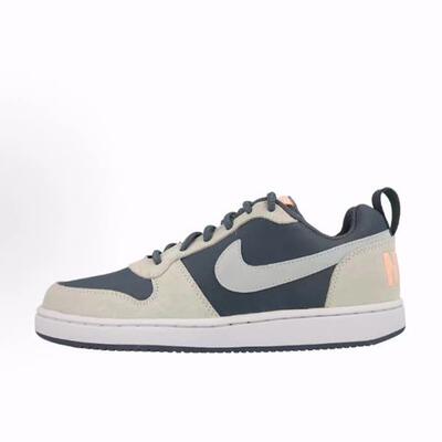 Nike Court Borough Low PRM 织物皮革 防滑 低帮 板鞋 女款